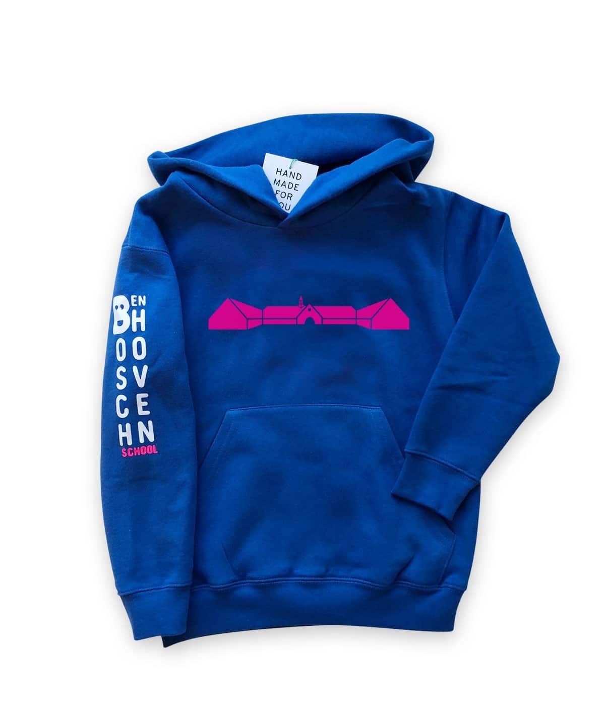 Bosch kids hoodie met school - gepersonaliseerde cadeaus