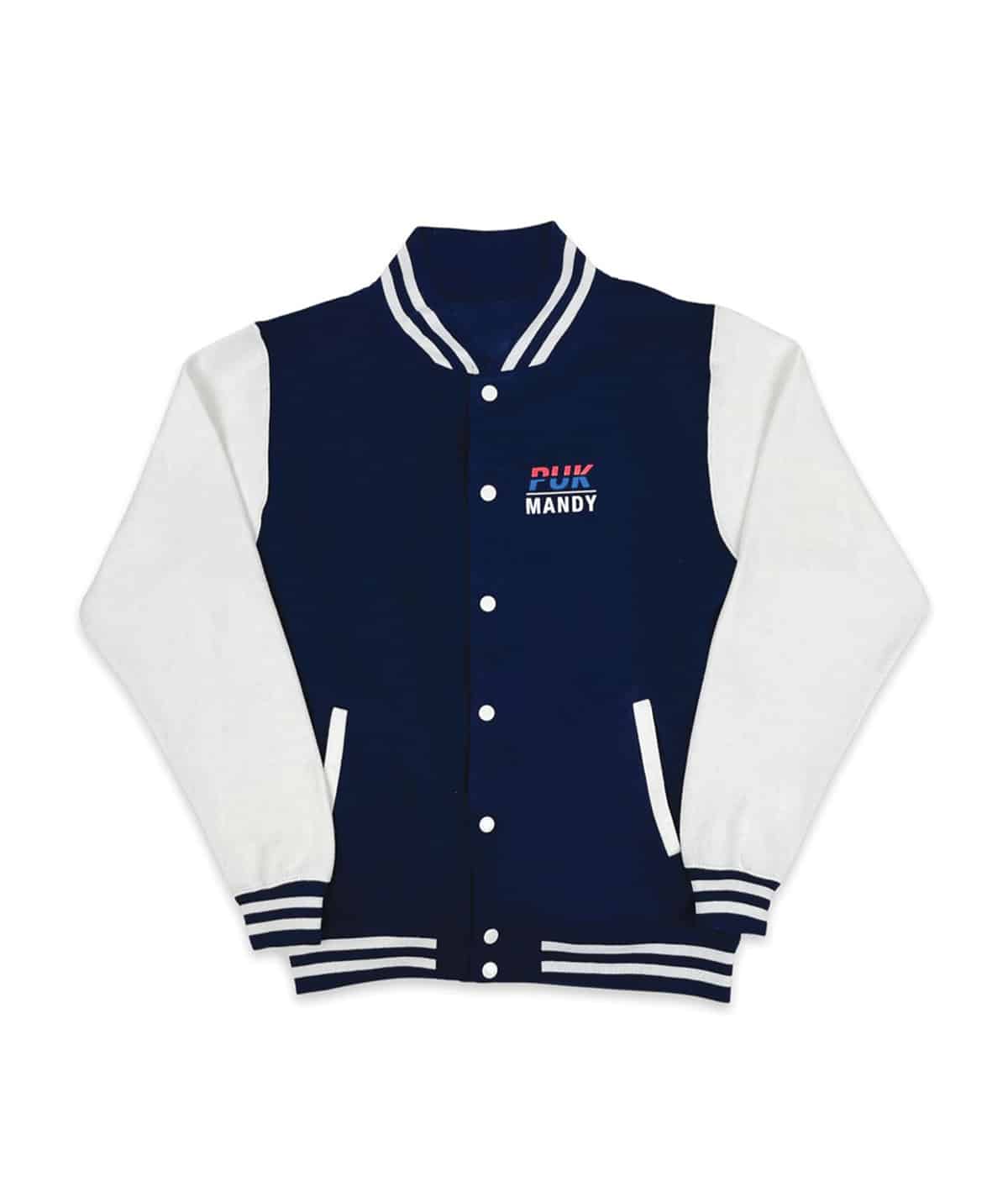 PUK baseball jas met naam - gepersonaliseerde cadeaus