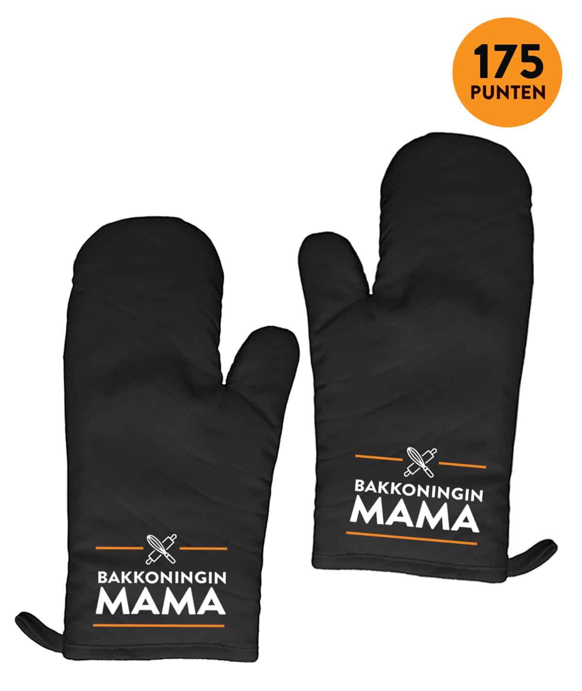Van Vessem Ovenwanten met naam (2 stuks) - gepersonaliseerde cadeaus